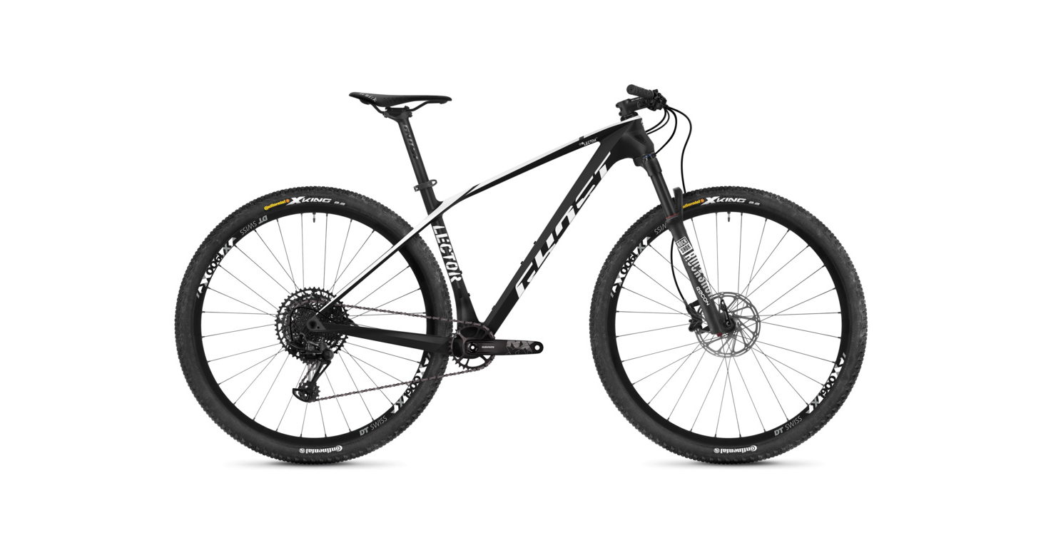 GHOST Lector 3.9 LC night black/star white | Mojekolo.cz