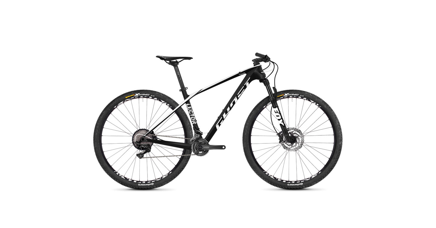 GHOST Lector 3.9 LC black/white | Mojekolo.cz