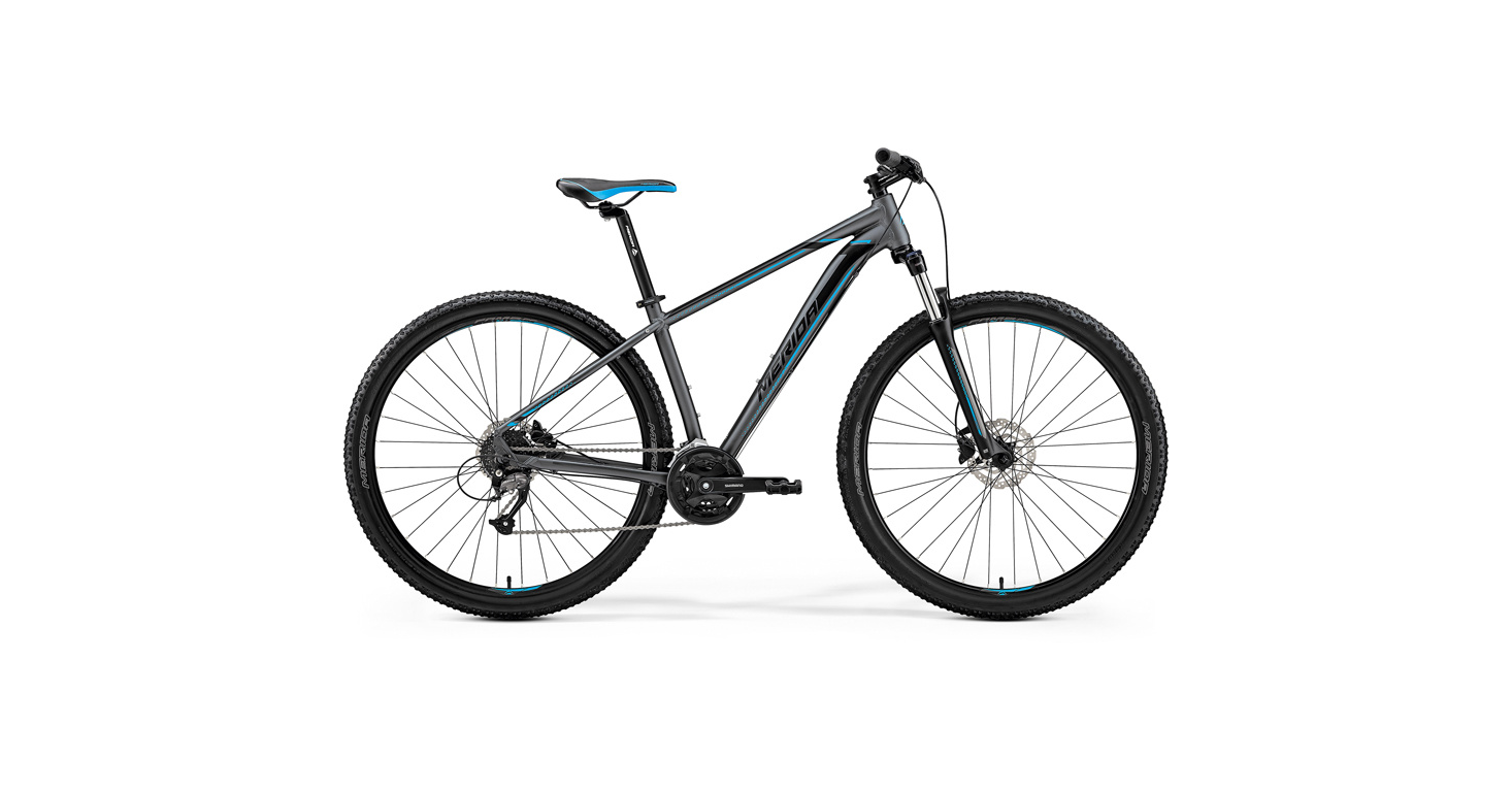 MERIDA Big.Nine 40-D Matt Dark Silver (Blue/Black) | Mojekolo.cz