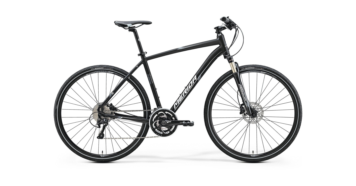 MERIDA Crossway XT-Edition matt black (grey/white) | Mojekolo.cz