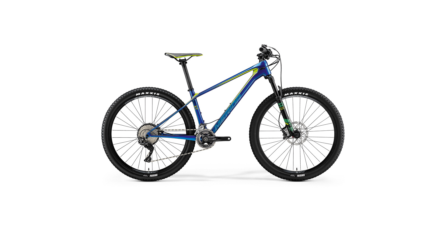 MERIDA Big.Seven XT blue (green/teal) | Mojekolo.cz