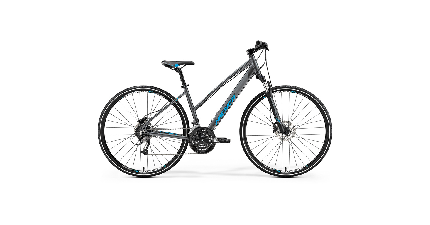 MERIDA Crossway 40-D Lady Dark Silver (Blue) | Mojekolo.cz