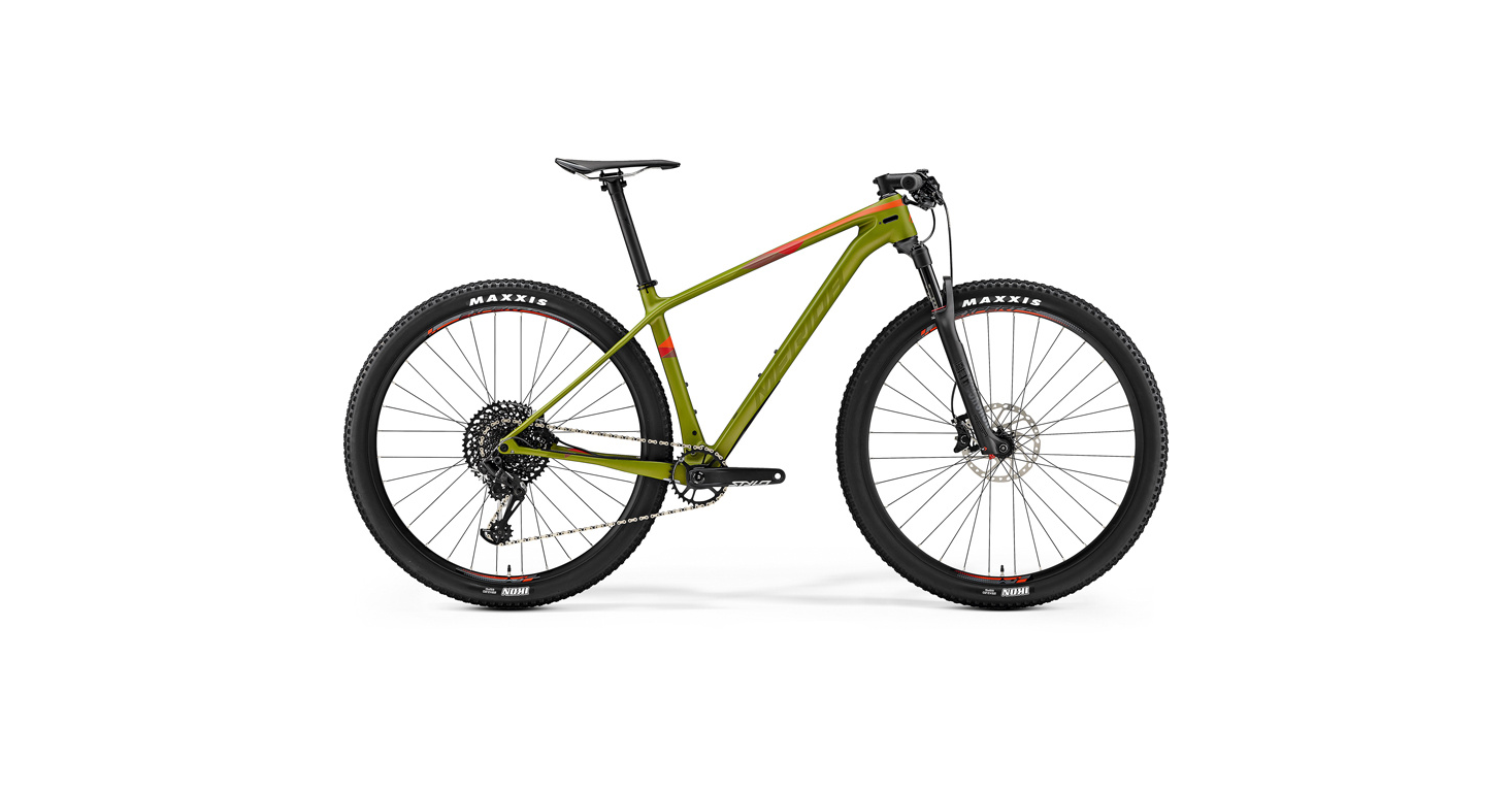 MERIDA Big.Nine 6000 Matt Pine Green (Red) | Mojekolo.cz