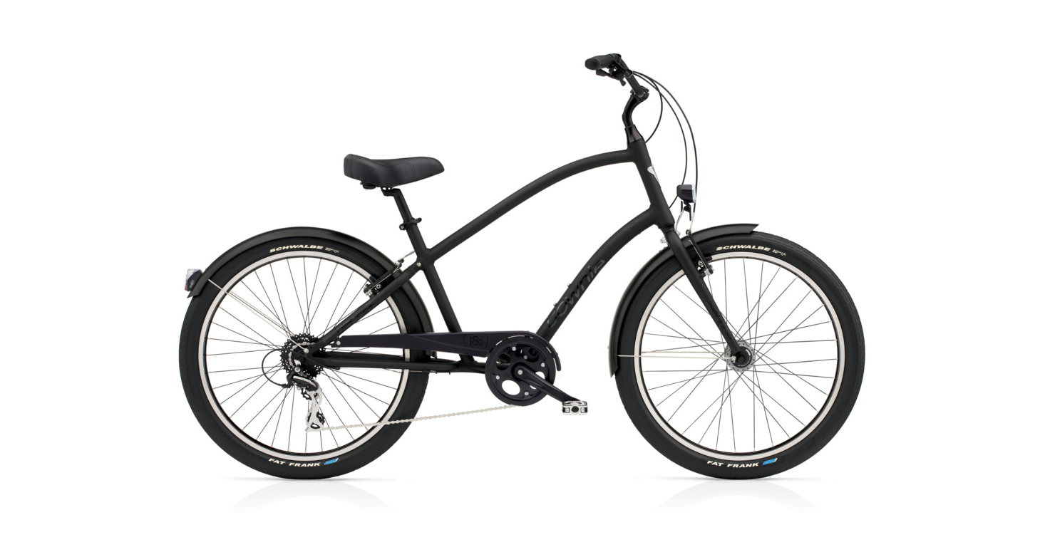 ELECTRA Townie Balloon 8D EQ Matte Black Men´s - Uni | Mojekolo.cz