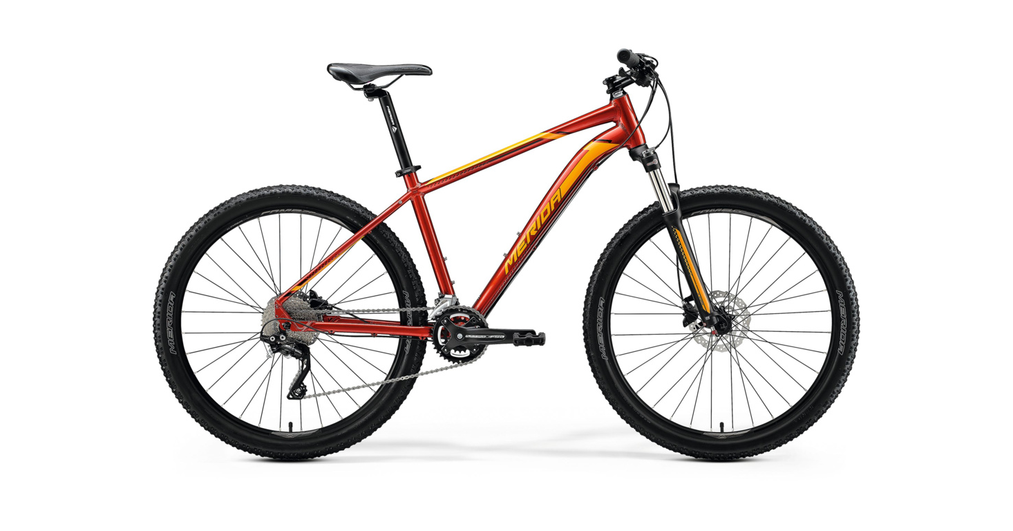 MERIDA Big.Seven 80 Glossy Sparkling Red (Orange) | Mojekolo.cz