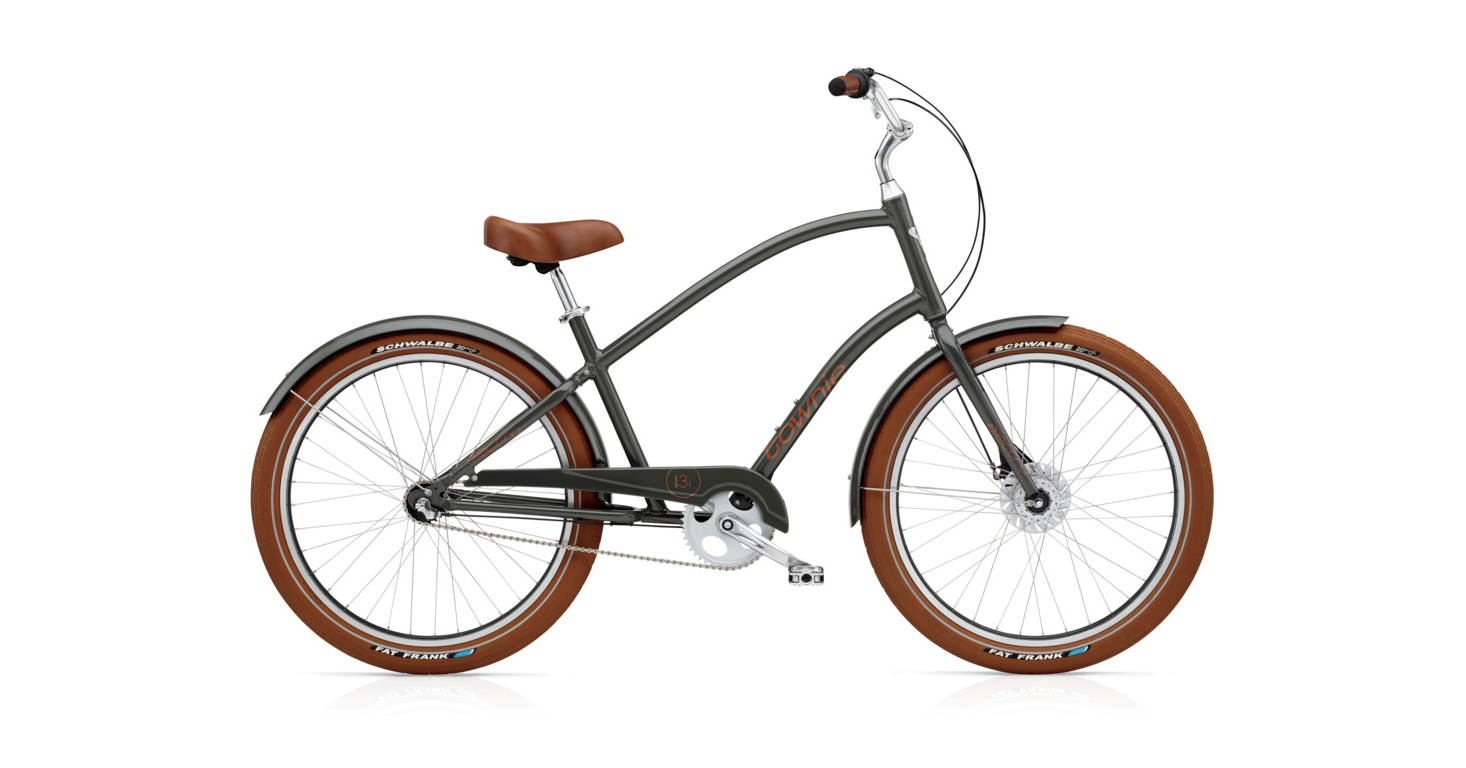 ELECTRA Townie Balloon 3i Army grey Men´s - Uni | Mojekolo.cz