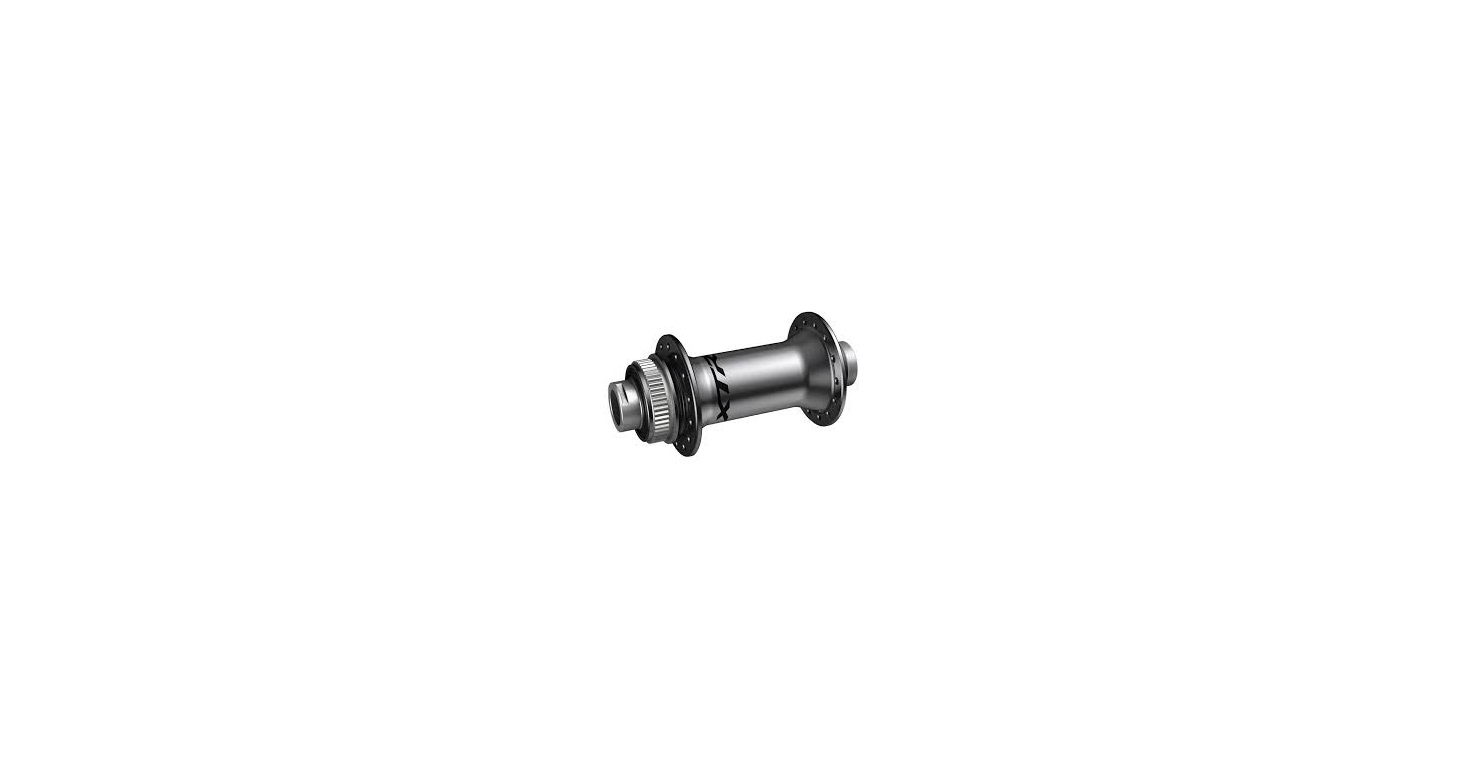 Přední náboj SHIMANO XTR HB-M9110 E-Thru Silver - 32 děr | Mojekolo.cz