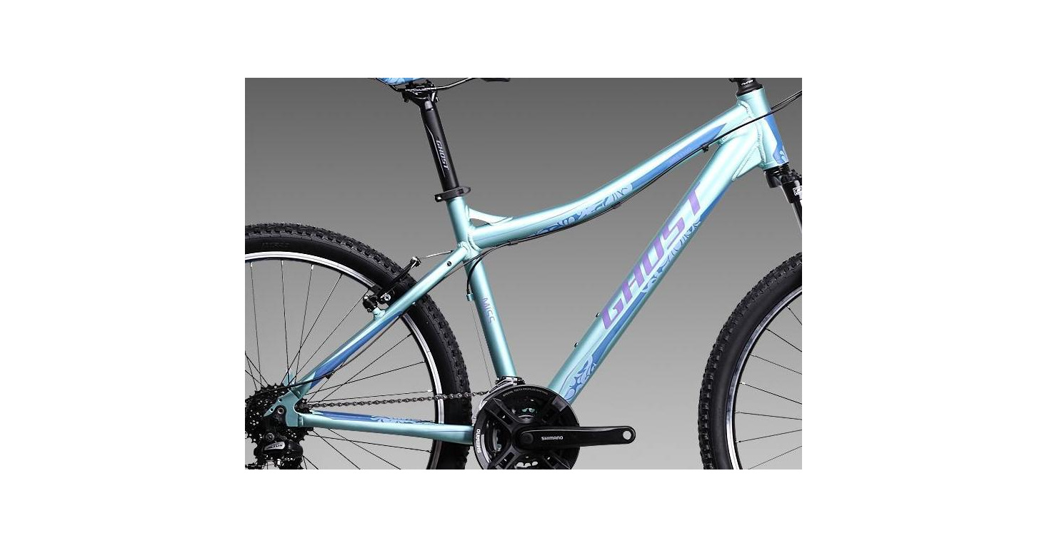 GHOST rám Miss 1100 mint/purple/blue - 48 cm | Mojekolo.cz