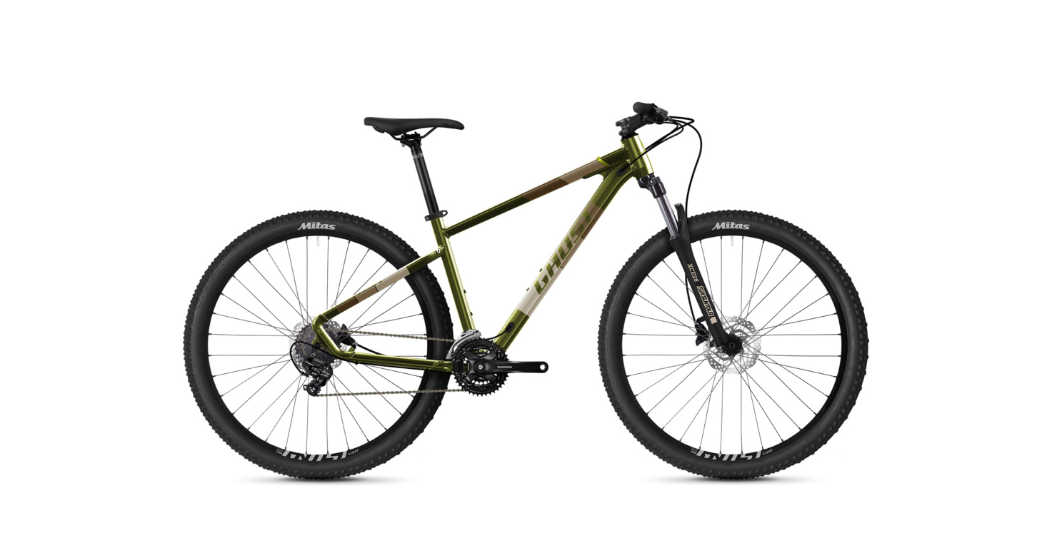 GHOST Kato Base 27.5 Green/Grey/Tan | Mojekolo.cz