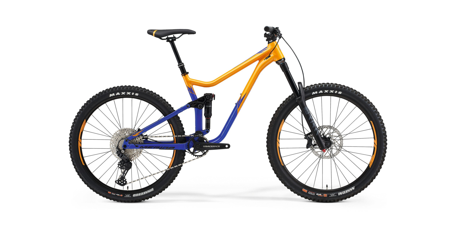MERIDA One-Sixty 400 Orange/Blue | Mojekolo.cz