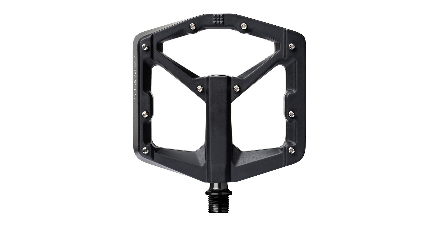 Pedály CRANKBROTHERS Stamp 3 Small Magnesium - Černé | Mojekolo.cz