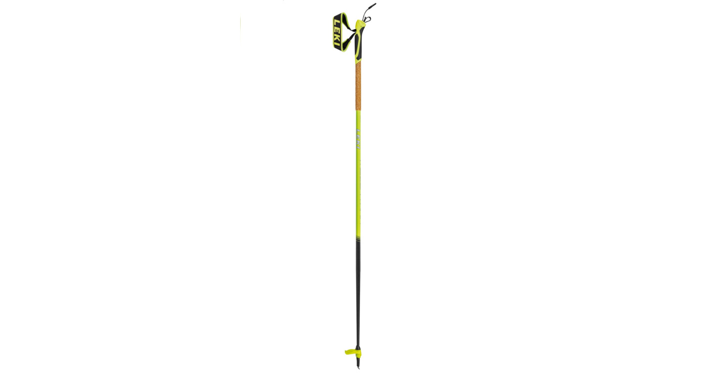 Skialpové hole LEKI Mezza Train Neonyellow/Black – 125 cm | Mojekolo.cz