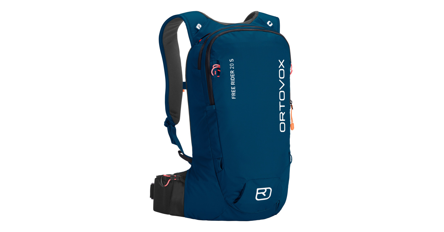 Batoh ORTOVOX Free Rider 20L S Petrol Blue | Mojekolo.cz