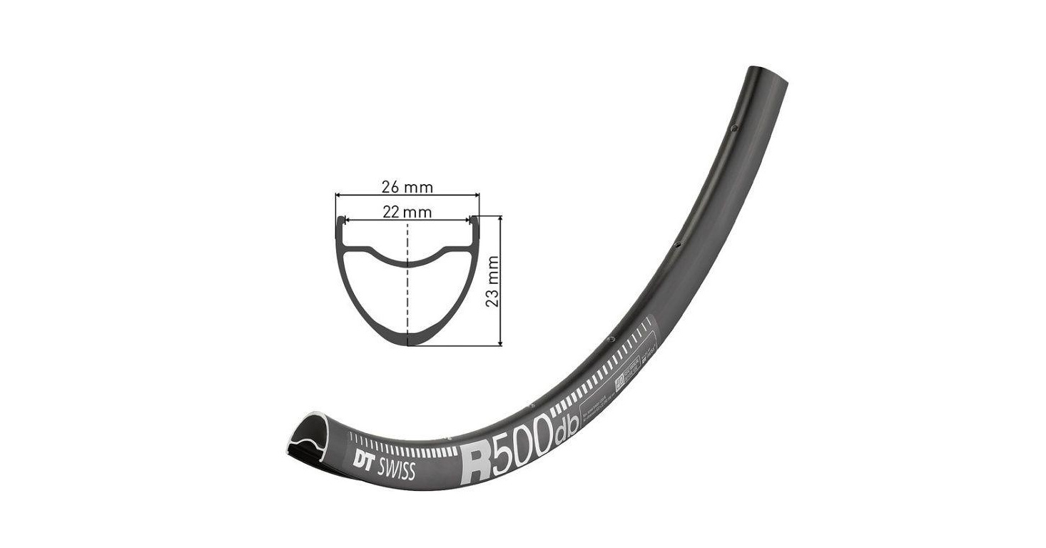 Ráfek DT SWISS R 500 DB Disc 28" - 32 děr | Mojekolo.cz