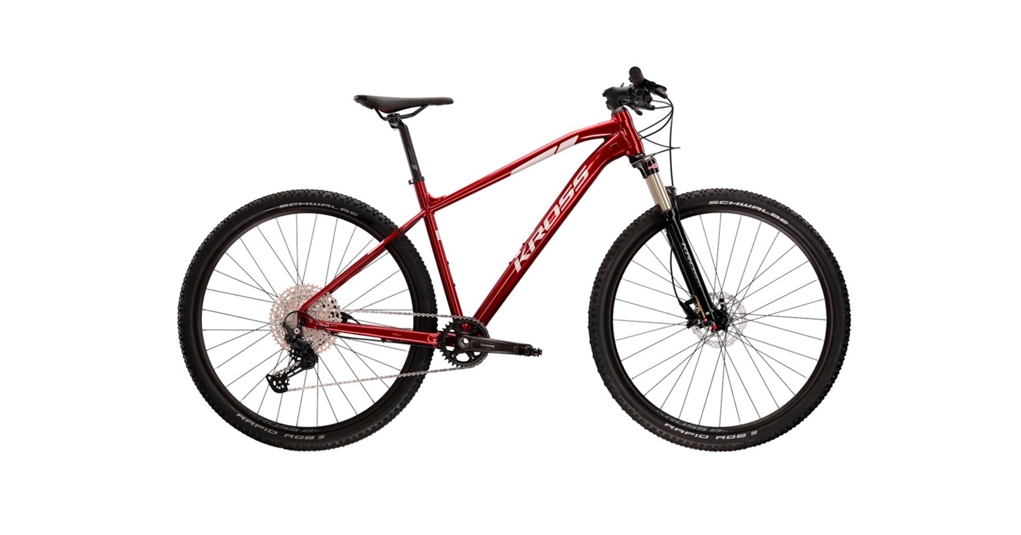 KROSS Level 6.0 Ruby/Silver - XXL/22" | Mojekolo.cz