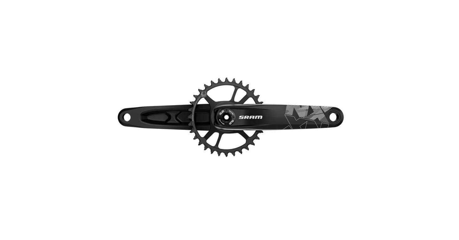 Kliky SRAM NX Eagle Fat Bike 4" DUB 12s 30z Black - 175mm | Mojekolo.cz