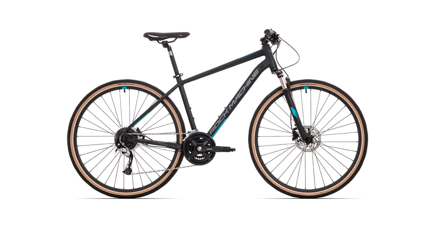 ROCK MACHINE Crossride 700 Black/Blue | Mojekolo.cz