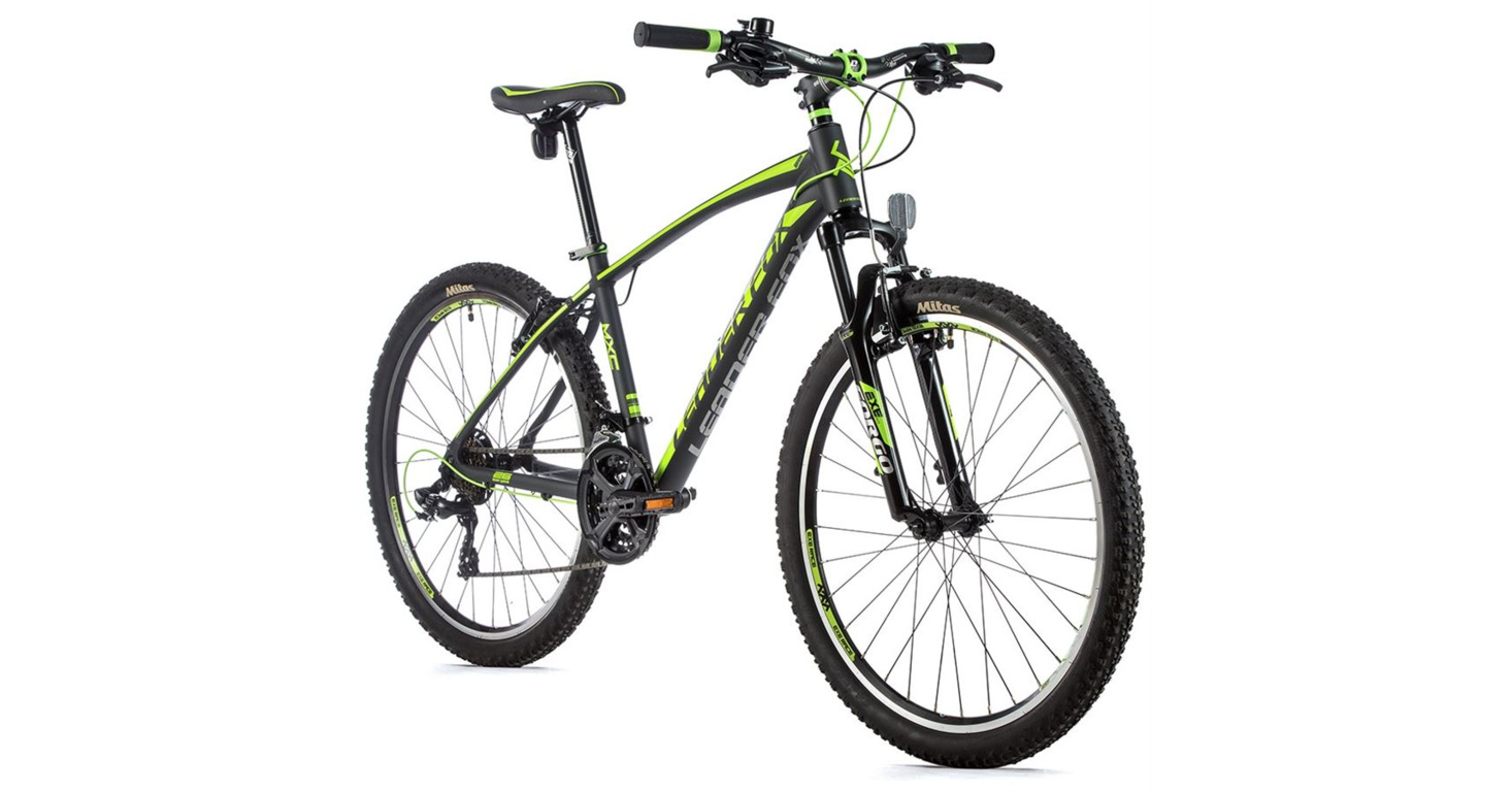 LEADER FOX MXC 26 Grey Matt/Green | Mojekolo.cz