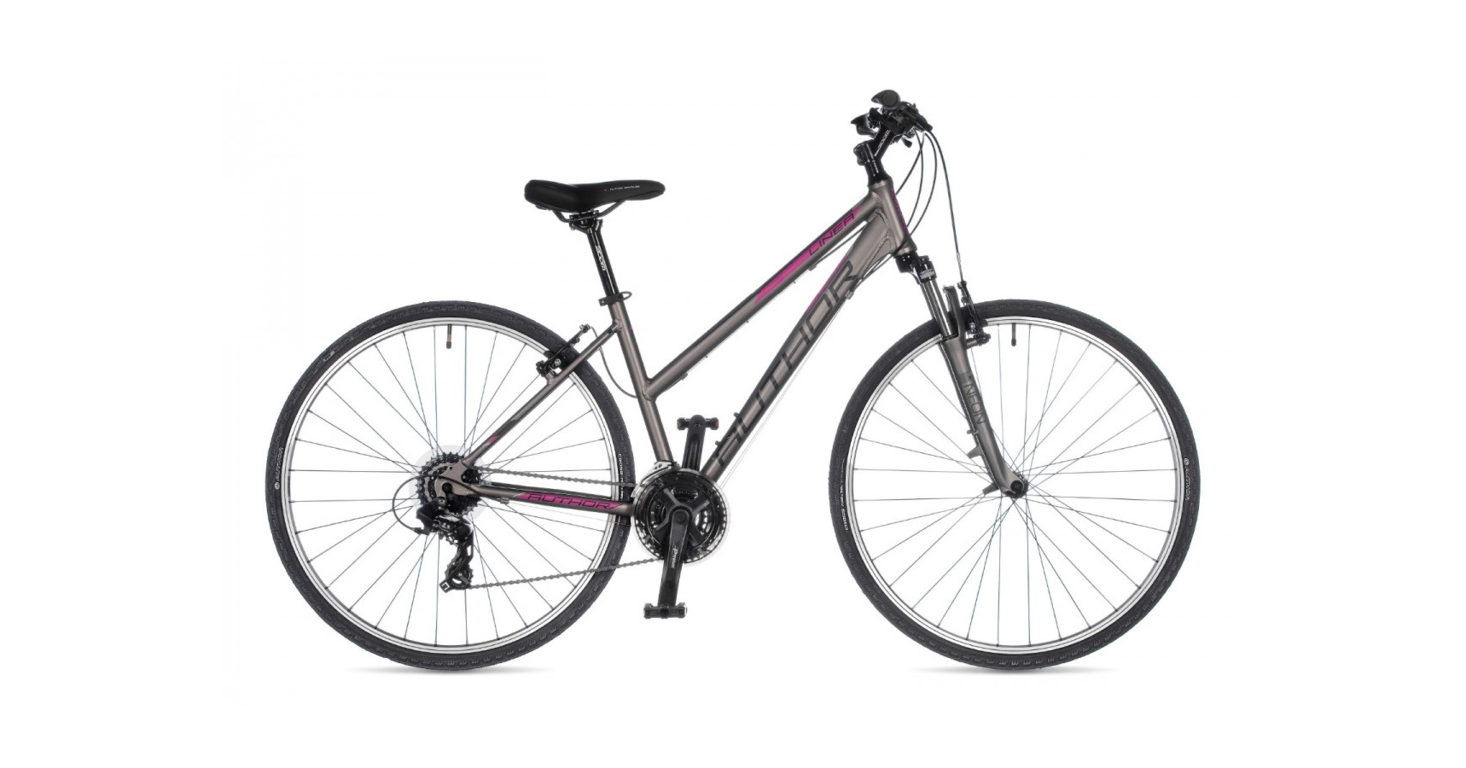 AUTHOR Linea Silver Matt/Pink | Mojekolo.cz