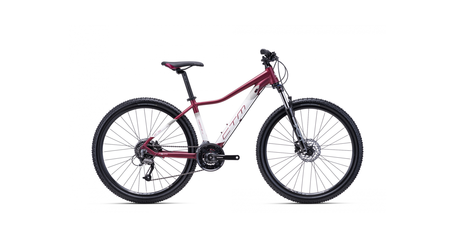 CTM Charisma 3.0 27.5 Matt Red/White - M/16" | Mojekolo.cz