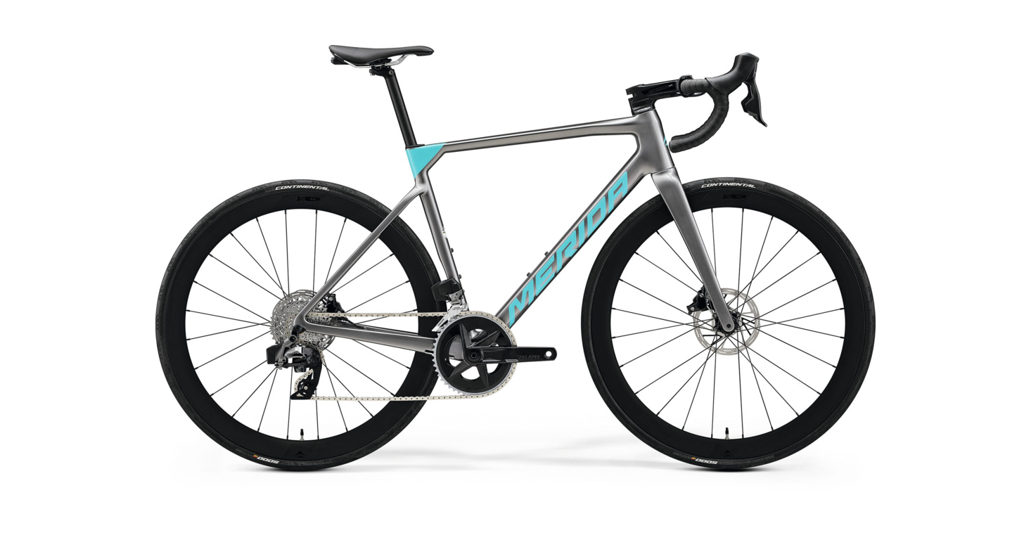 MERIDA Scultura 7000 Gunmetal Grey (Teal) - L | Mojekolo.cz