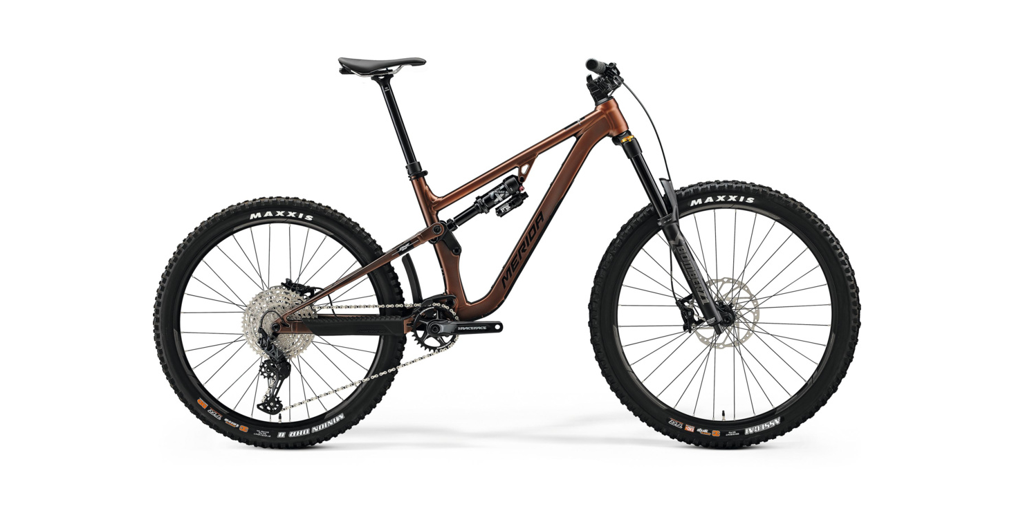 MERIDA One-Sixty 700 Silk Bronze (Black/White) | Mojekolo.cz