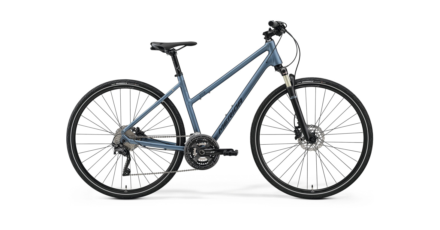 MERIDA Crossway XT-EDITION-Lady Matt Steel Blue (Dark Blue) - M/20 ...