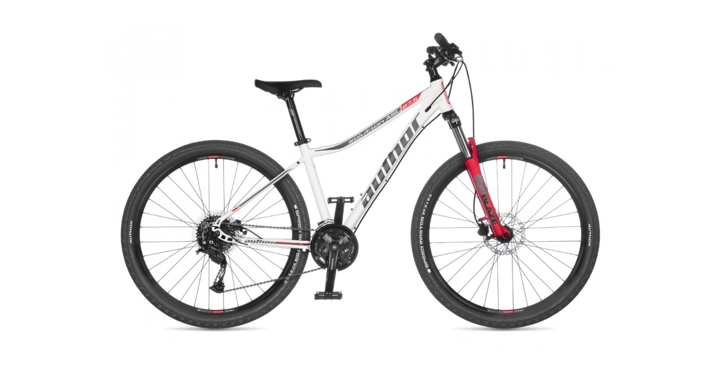 AUTHOR Solution 27.5 ASL White/Red | Mojekolo.cz