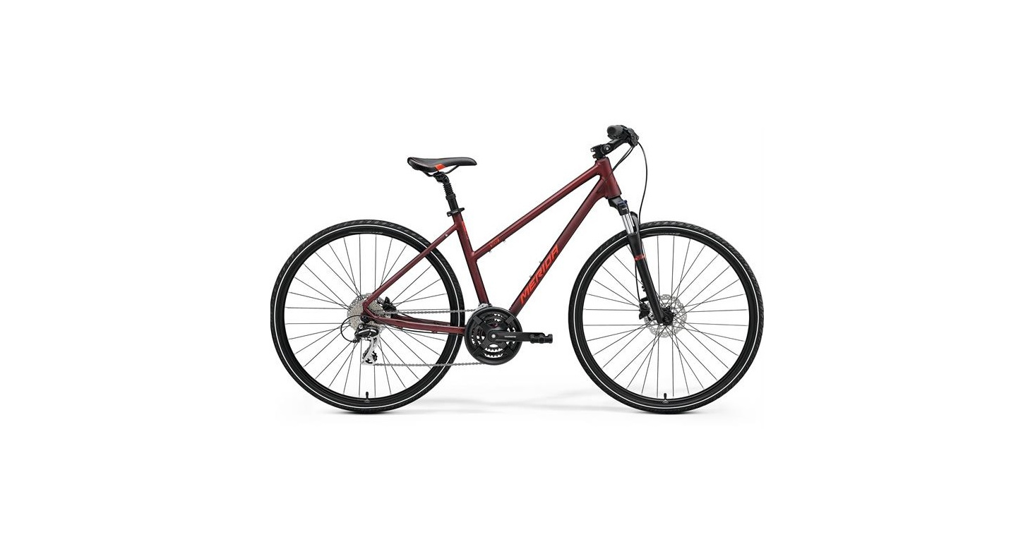 MERIDA Crossway 20-Lady Matt Burgundy Red (Red) | Mojekolo.cz