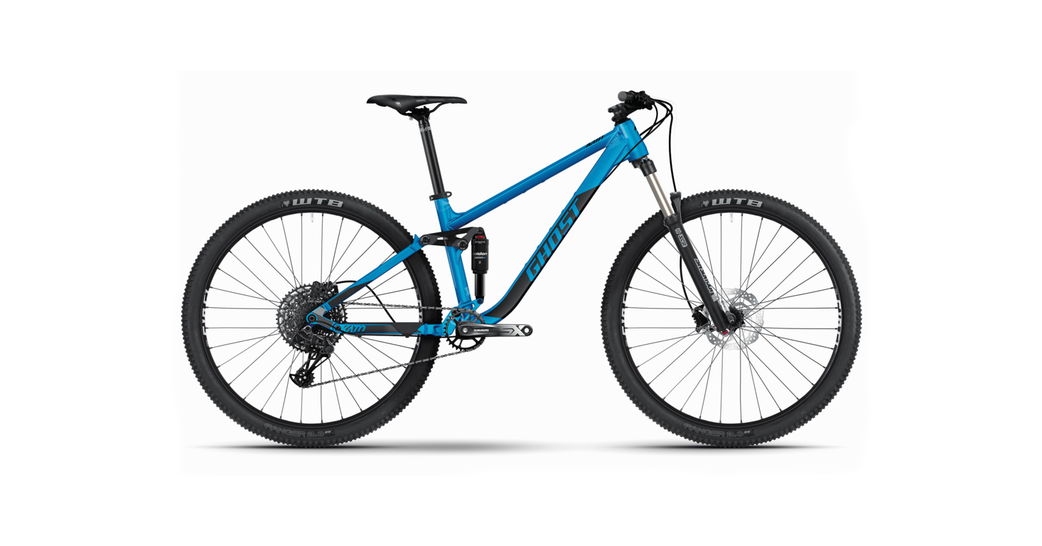 GHOST Kato FS 27.5 Medium Blue/Metallic Black Blue Matt | Mojekolo.cz