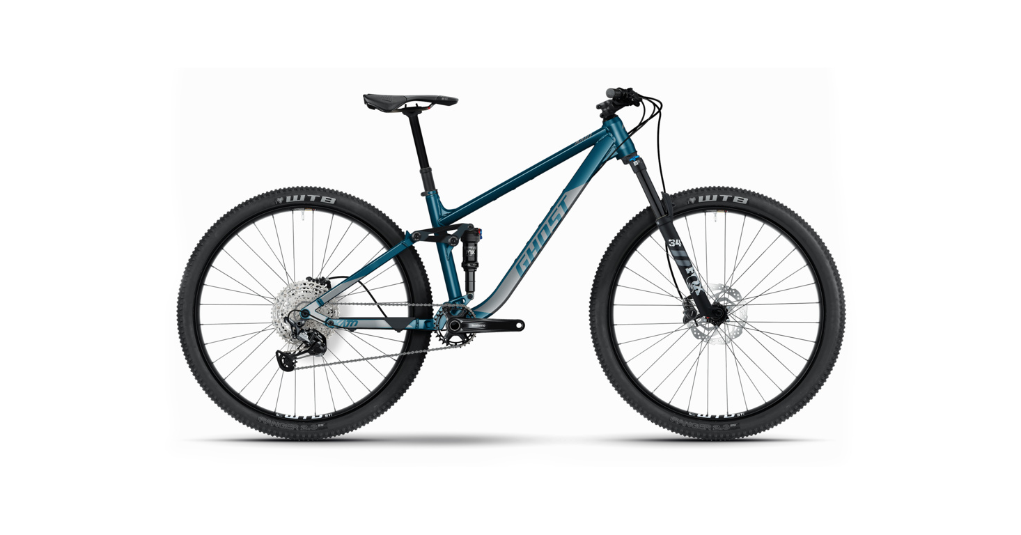 GHOST Kato FS Pro 27.5 Metallic Dirty Blue/Pearl Dark Grey - XS ...