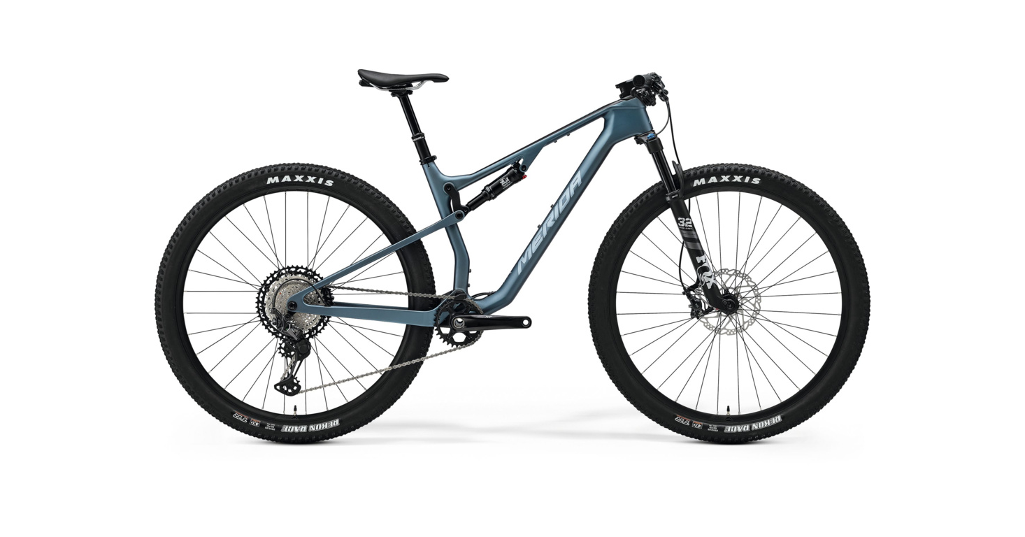 MERIDA Ninety-Six RC XT Silk Steel Blue (Black/Silver) | Mojekolo.cz