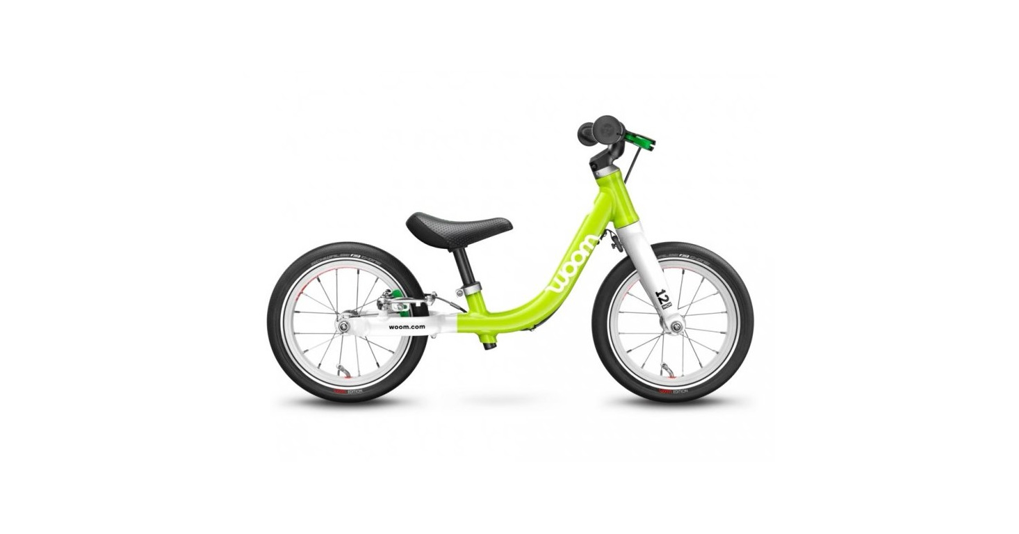 Odrážedlo WOOM 1 Classic Lizard Lime | Mojekolo.cz