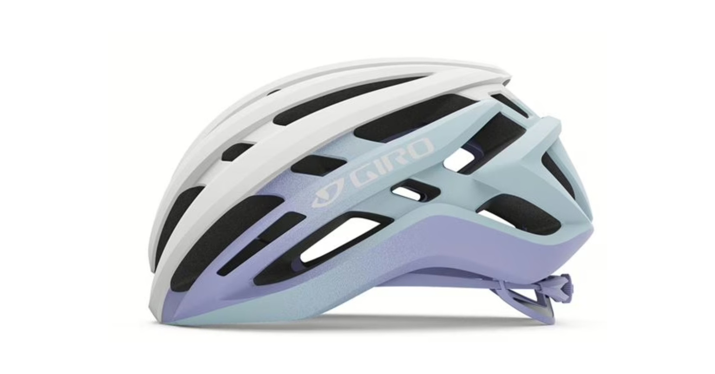 Helma GIRO Agilis Mat White/Light Lilac Fade | Mojekolo.cz