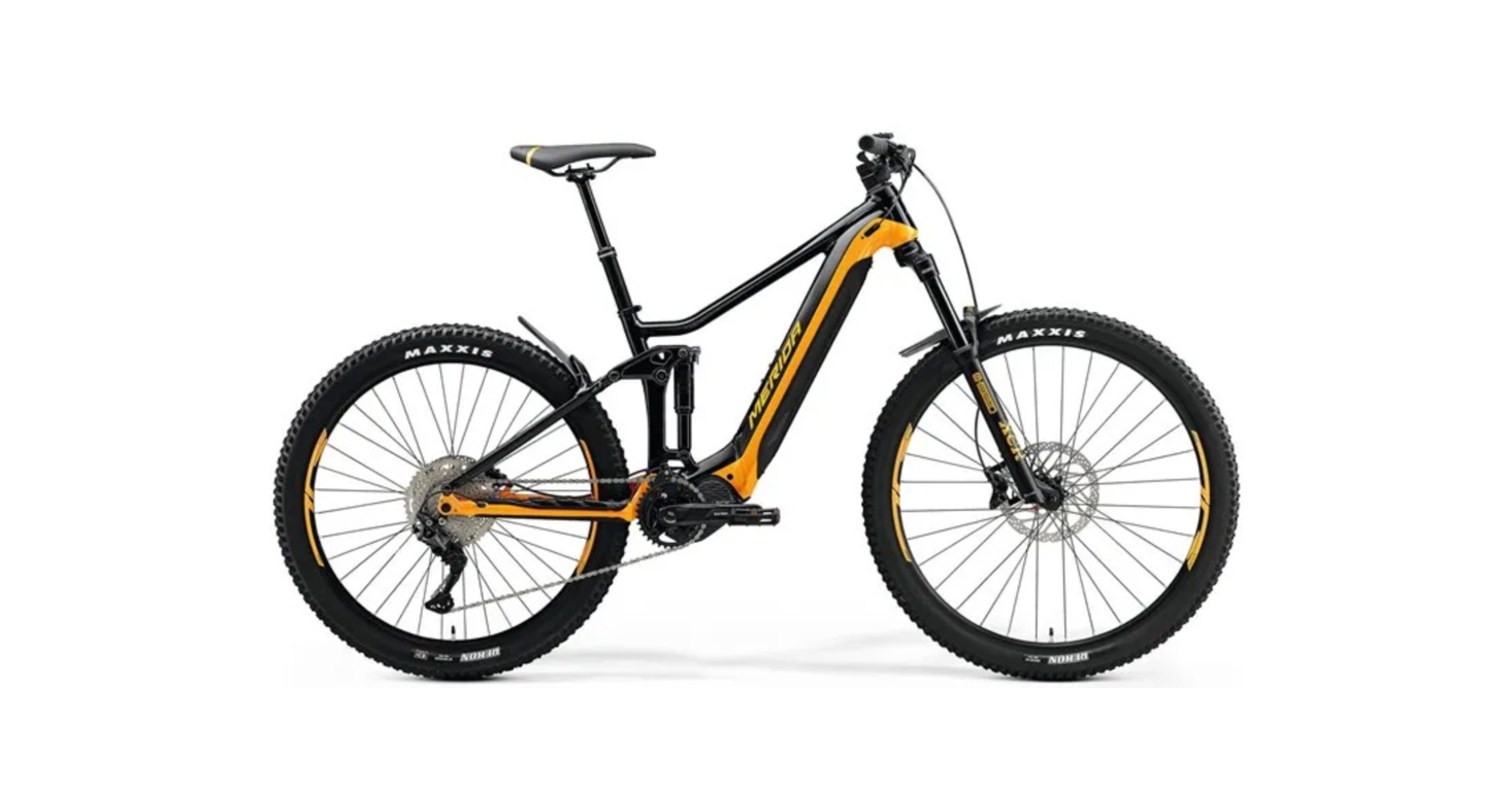 MERIDA eONE-FORTY 400 Black/Orange | Mojekolo.cz