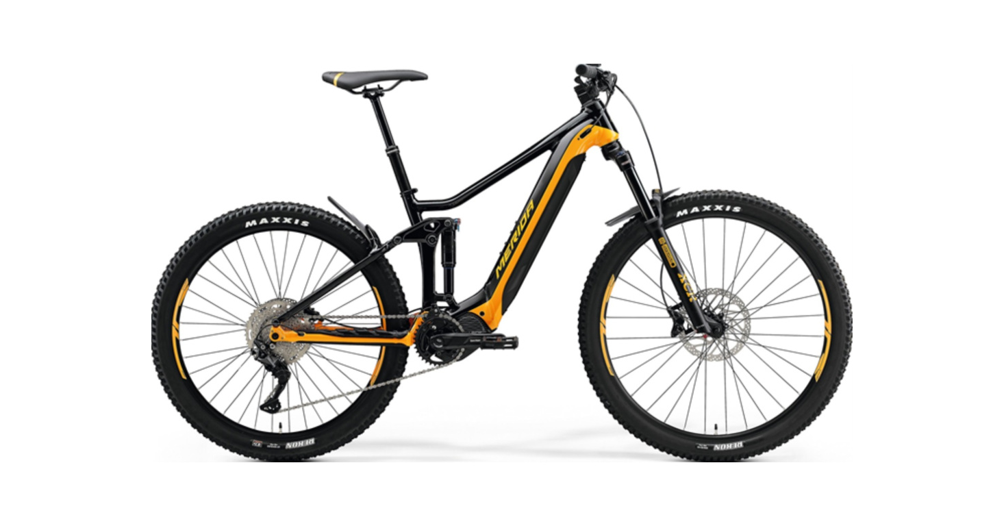 MERIDA eONE-FORTY 475 Black/Orange | Mojekolo.cz