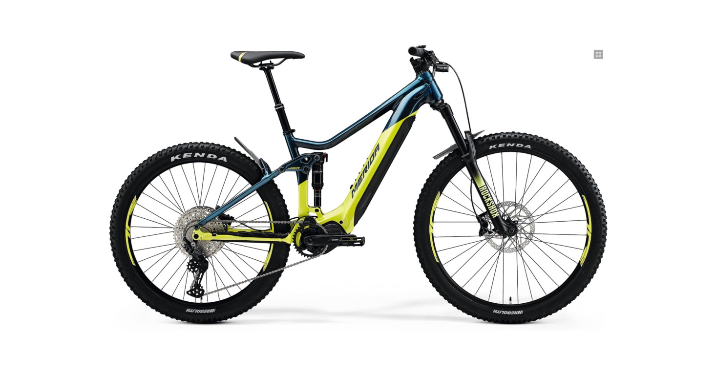 MERIDA eONE-SIXTY 575 Teal-Blue/Lime - M | Mojekolo.cz