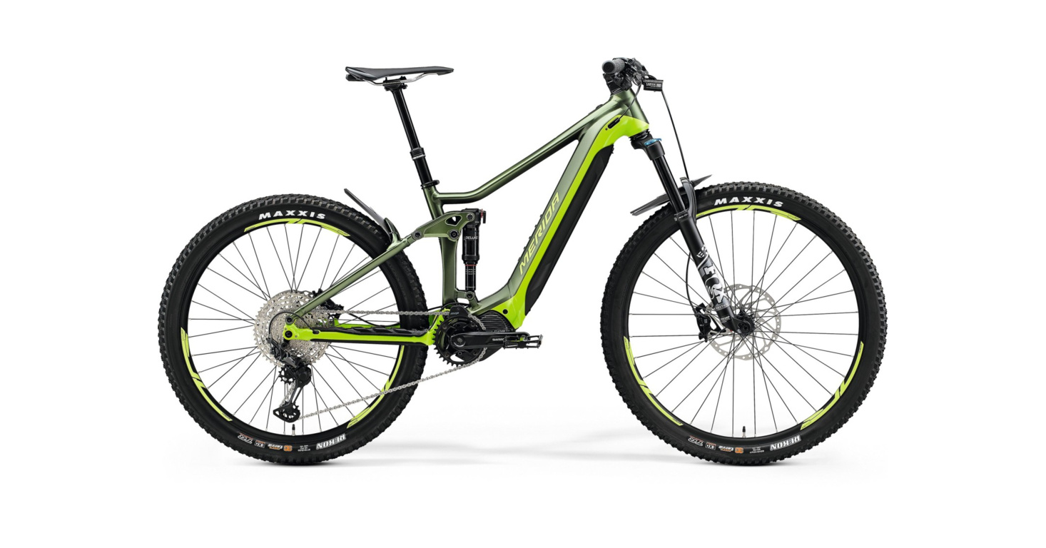 MERIDA eONE-FORTY 700 Silk Fog Green/Light Green - L | Mojekolo.cz