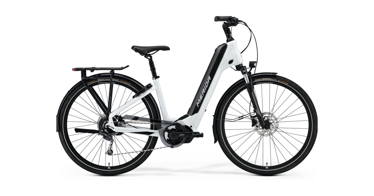 MERIDA eSPRESSO CITY 400 EQ White (Black) - M | Mojekolo.cz