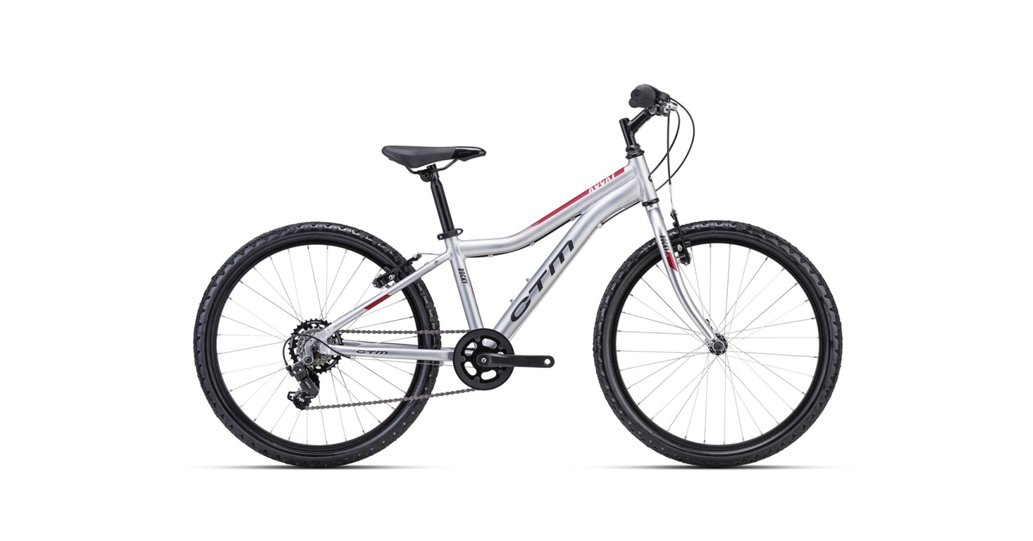CTM Rocky 1.0 Matt Silver/Red | Mojekolo.cz