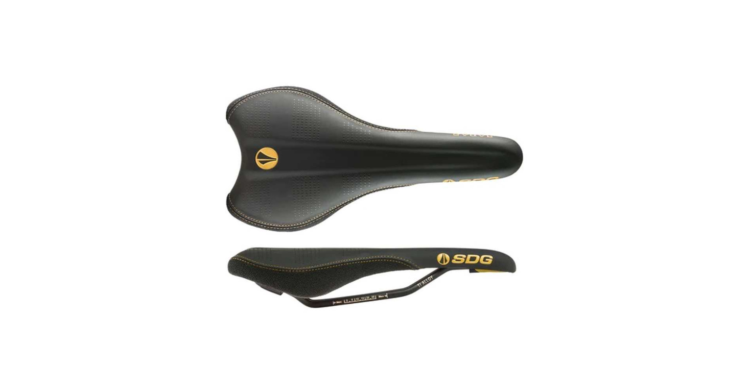 Sedlo SDG Radar MTN Solid Cro-Mo - Černá/Zlatá | Mojekolo.cz