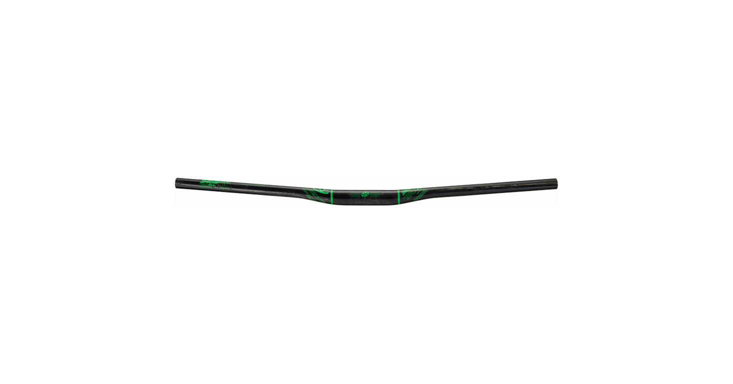 Řídítka REVERSE RCC-Seismic Carbon 790/10mm 31,8mm - Black/Neon-Green ...