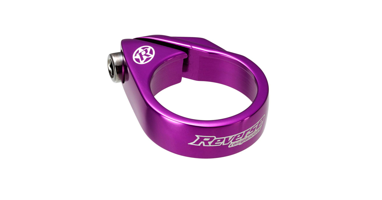 Sedlová objímka Reverse Bolt 34,9 mm - Purple | Mojekolo.cz