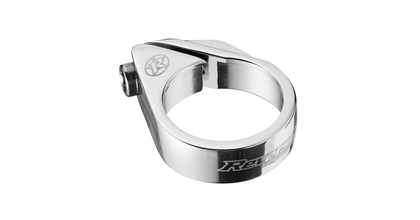 Sedlová objímka Reverse Bolt 34,9 mm - Silver | Mojekolo.cz