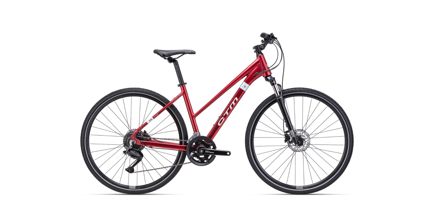 CTM Bora 2.0 Matte Dark Red Pearl/Hologram - M/16“ | Mojekolo.cz