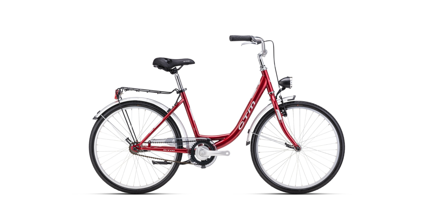 CTM Sandra Red/Silver | Mojekolo.cz