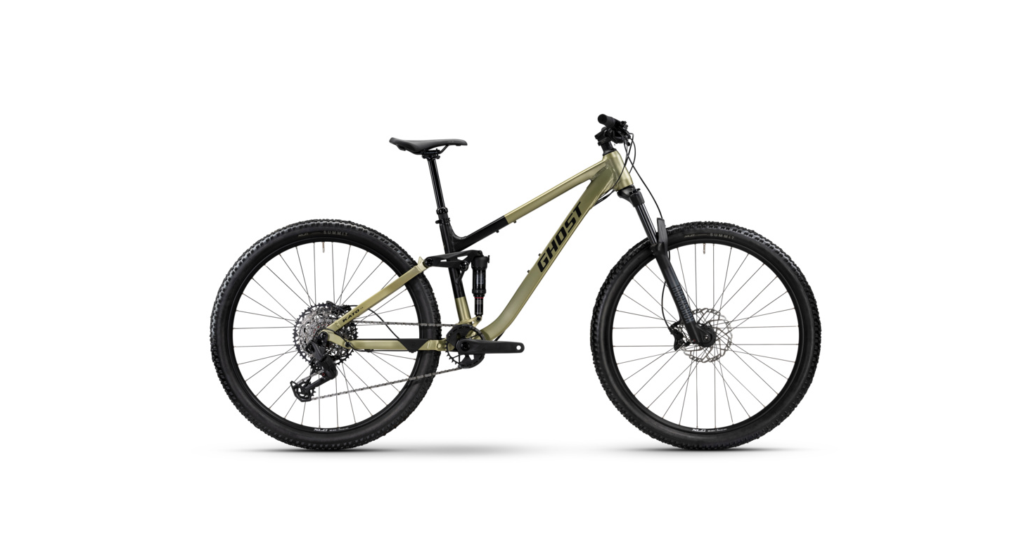 GHOST Kato FS Universal 27,5 Olive Grey/Black Ink Matt - S | Mojekolo.cz