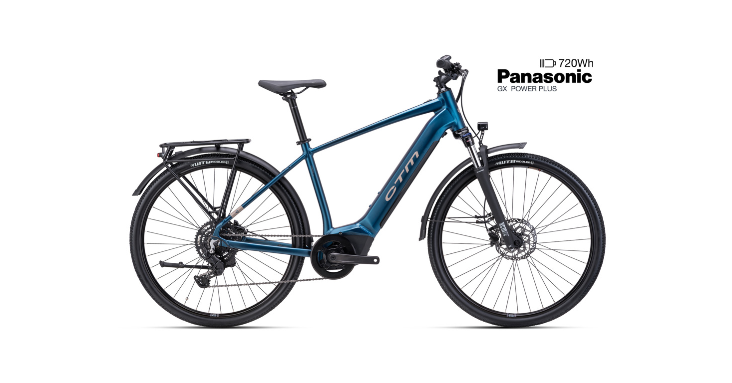 CTM Senze Gx Men Matte Deep Blue/Taupe - L/19" | Mojekolo.cz