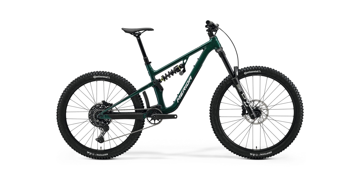 MERIDA One-Sixty FR 400 Deep Forest Green (White) | Mojekolo.cz