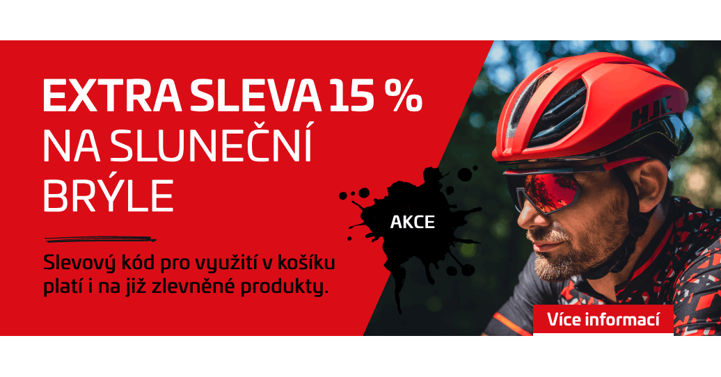 Extra sleva 15 % na sluneční brýle. Platí jen do neděle i na dříve zlevněné modely | Mojekolo.cz